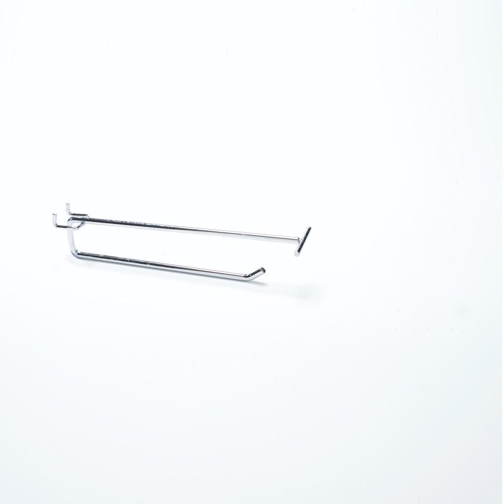 250mm Pegboard price tag hook - Dinya Shopfittings
