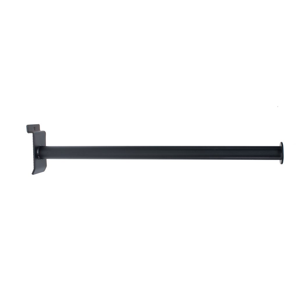 Black straight display arm - Dinya Shopfittings
