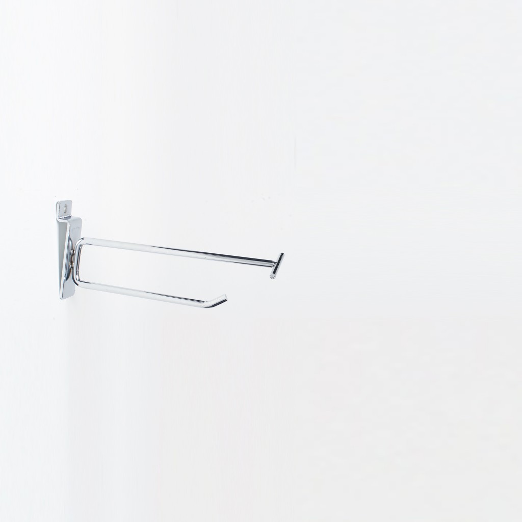 150mm Heavy duty slatwall price tag hook - Dinya Shopfittings
