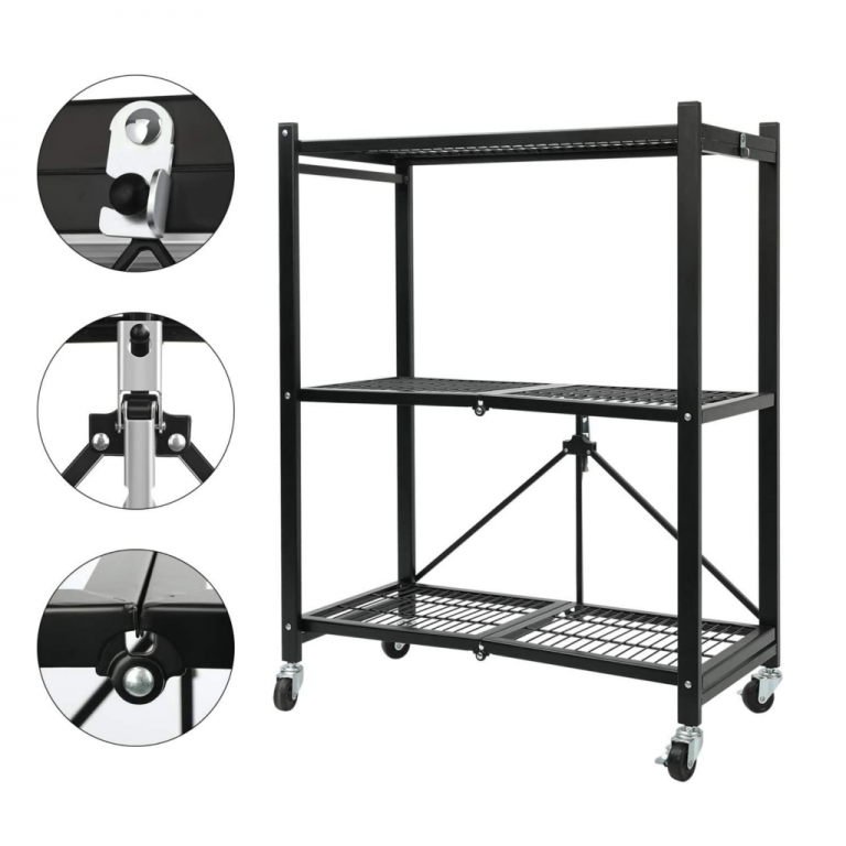 Transformer Rack 3 Tier in black - Dinya Shopfittings