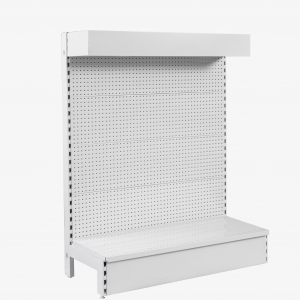 Gondola Shelving Header Light Box - 1200mm White - Dinya Shopfittings